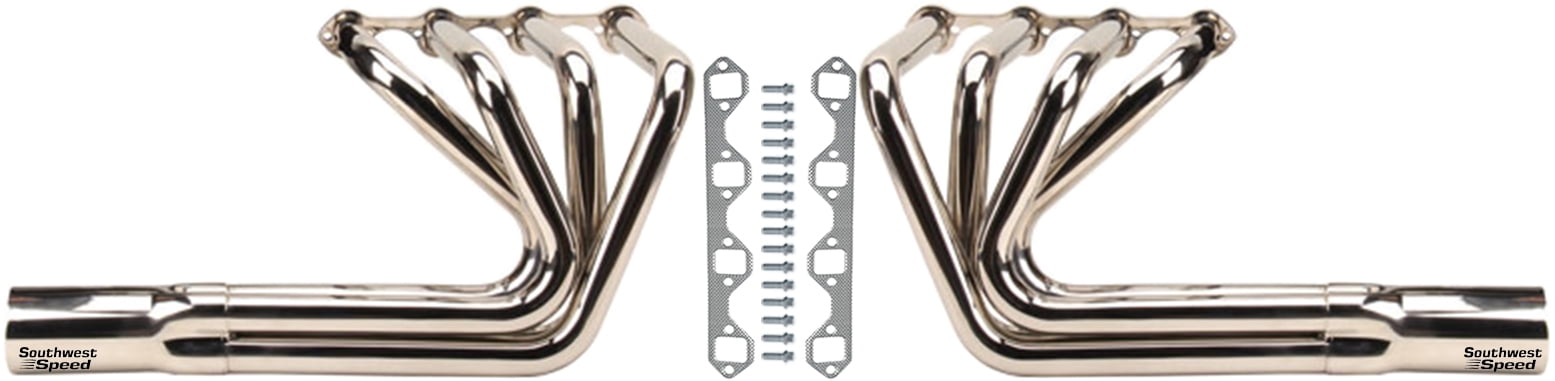 Southwest Speed Ceramic Hot-Coated T-Bucket Fenderless Roadster Headers ...