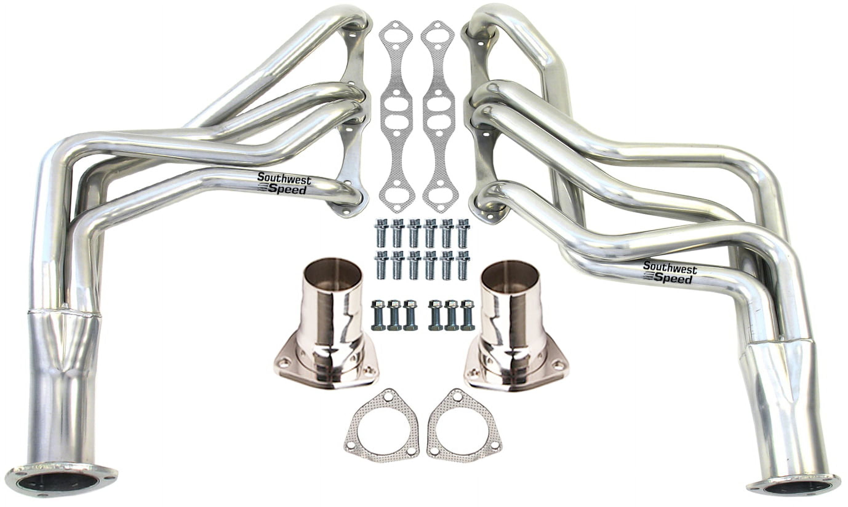 Southwest Speed Chrome 1964-1989 Chevy Long Tube Headers For Small ...