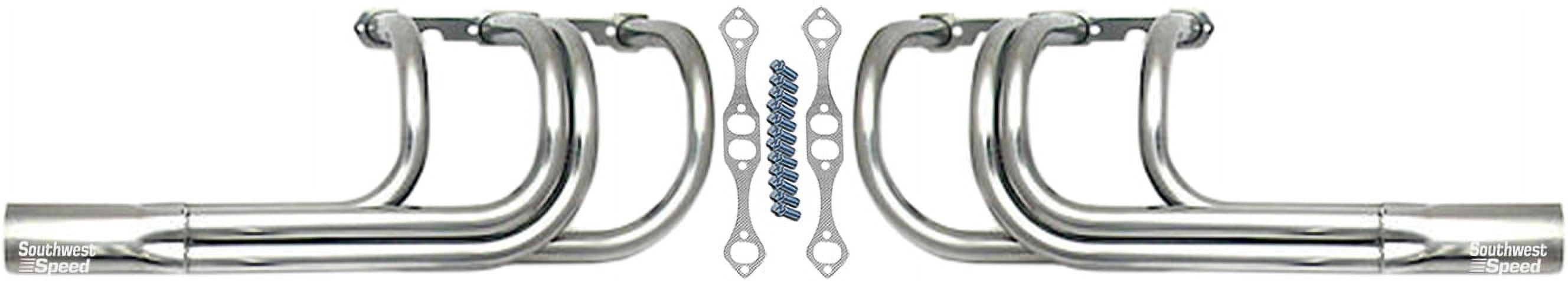 Southwest Speed Chrome-Plated Classic T-Bucket Headers For Small Block ...