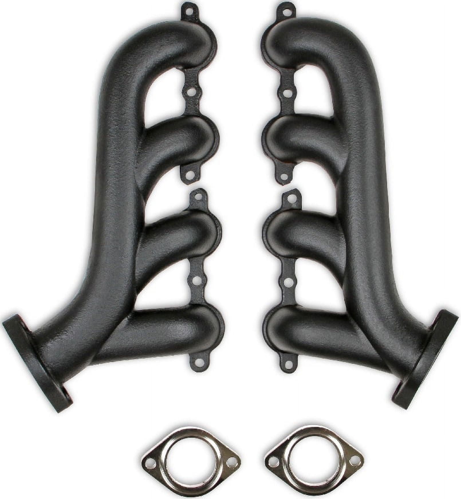 Southwest Speed LS Swap Exhaust Manifolds, Black Finish, 1.75" Primary ...