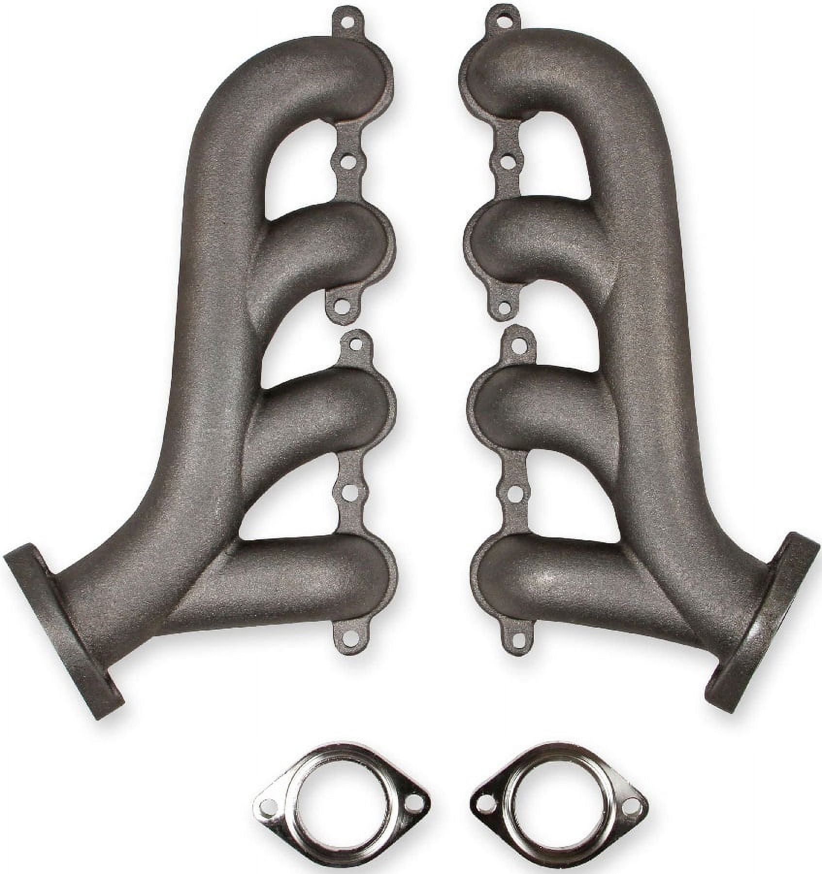Southwest Speed LS Swap Exhaust Manifolds, Natural Cast Finish, 1.75 ...