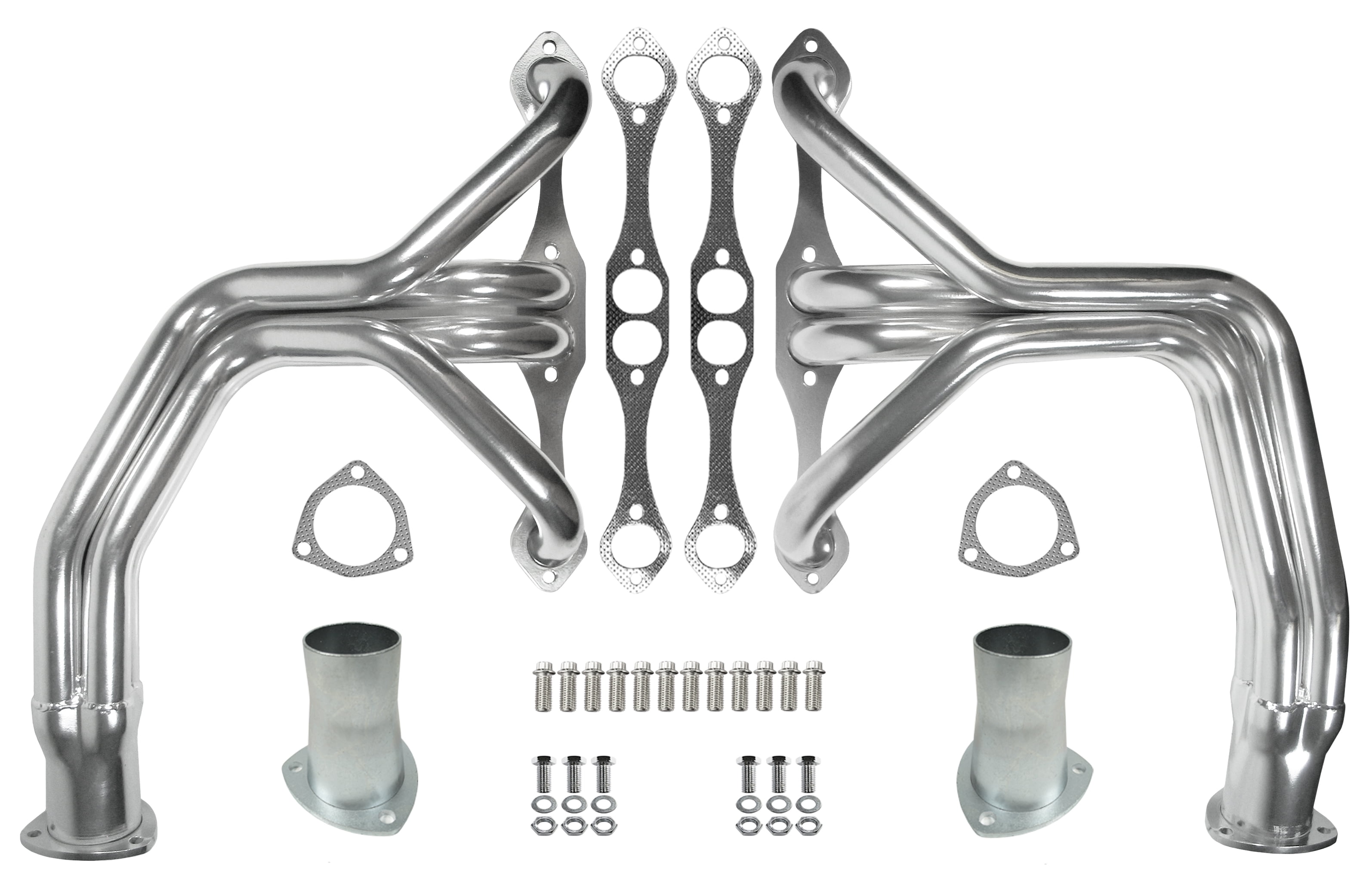 Southwest Speed Polished 1928-1948 Ford Street Rod Chassis Headers For ...