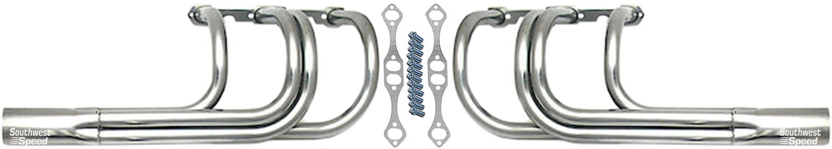 Southwest Speed Polished Stainless Steel Classic T-Bucket Headers For ...