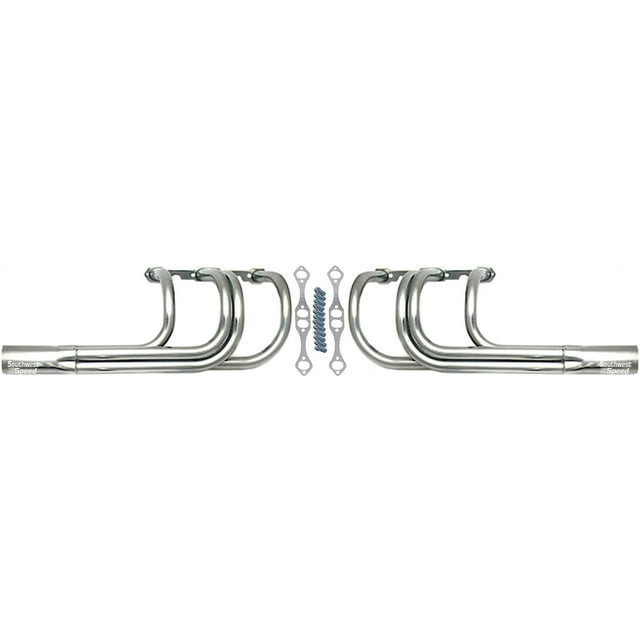 Southwest Speed Polished Stainless Steel Classic T-Bucket Headers For ...