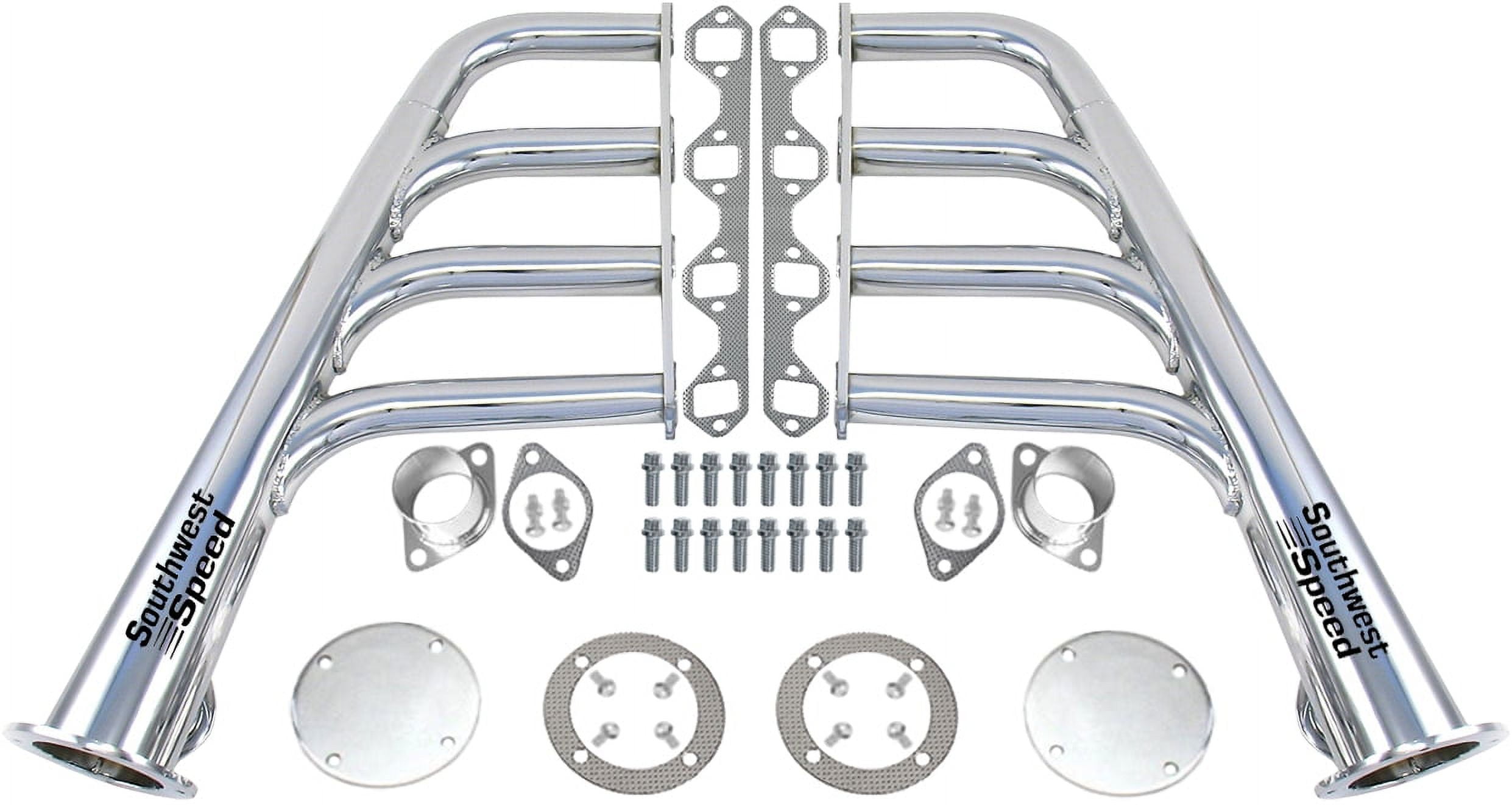 Southwest Speed Stainless Steel Lake Style Headers For Small Block Ford ...