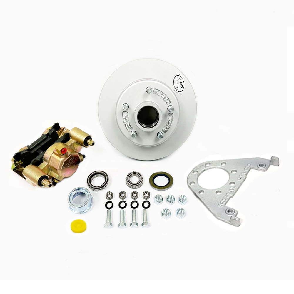 Southwest Wheel 3,500 lbs. Gold Finish Disc Trailer Axle Brake Kit with ...