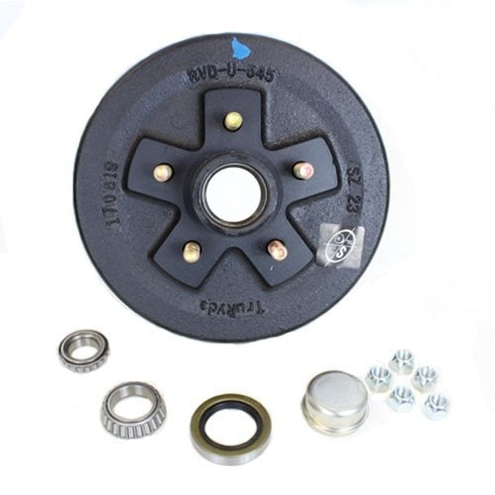 Southwest Wheel 3,500 lbs. Trailer Axle Electric Brake Kit 5-4.5" Bolt ...