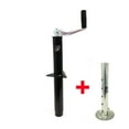 Southwest Wheel 5,000 lbs Top wind RAM A-frame Trailer Jack w/ Zinc ...