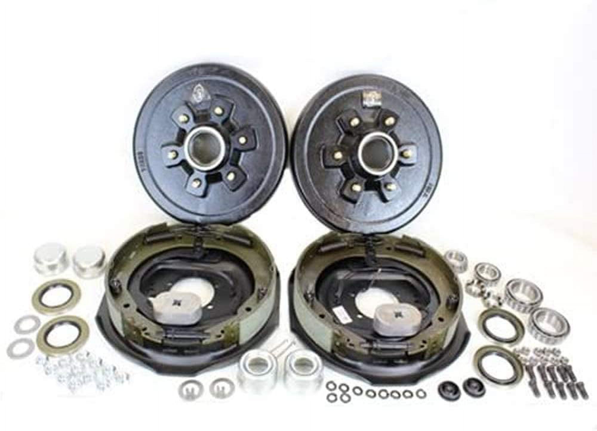 Southwest Wheel 6 on 5.5 Trailer Hub Drum Kit w/ 12x2" Electric Brakes ...