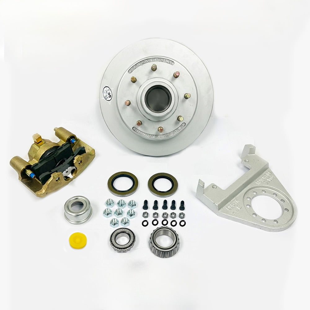 Southwest Wheel 7,000 lbs. Gold Finish Disc Trailer Axle Brake Kit for ...