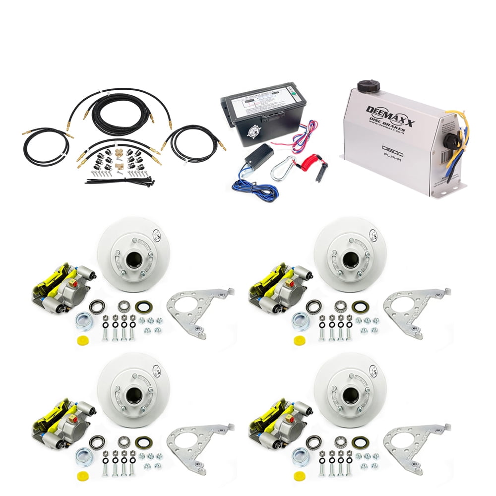 Southwest Wheel MAXX KIT Electric Over Hydraulic 3,500 lbs. Disc Brake ...