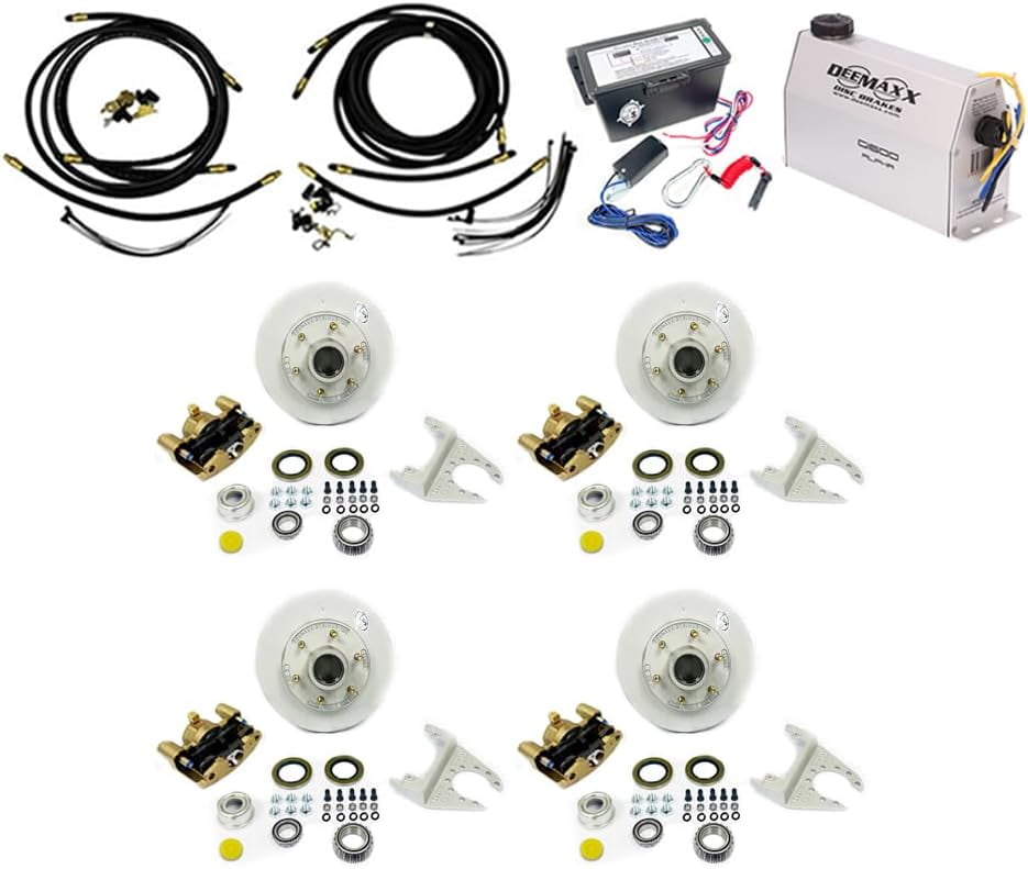 Southwest Wheel MAXX KIT Electric Over Hydraulic 5,200 lbs. Disc Brake ...