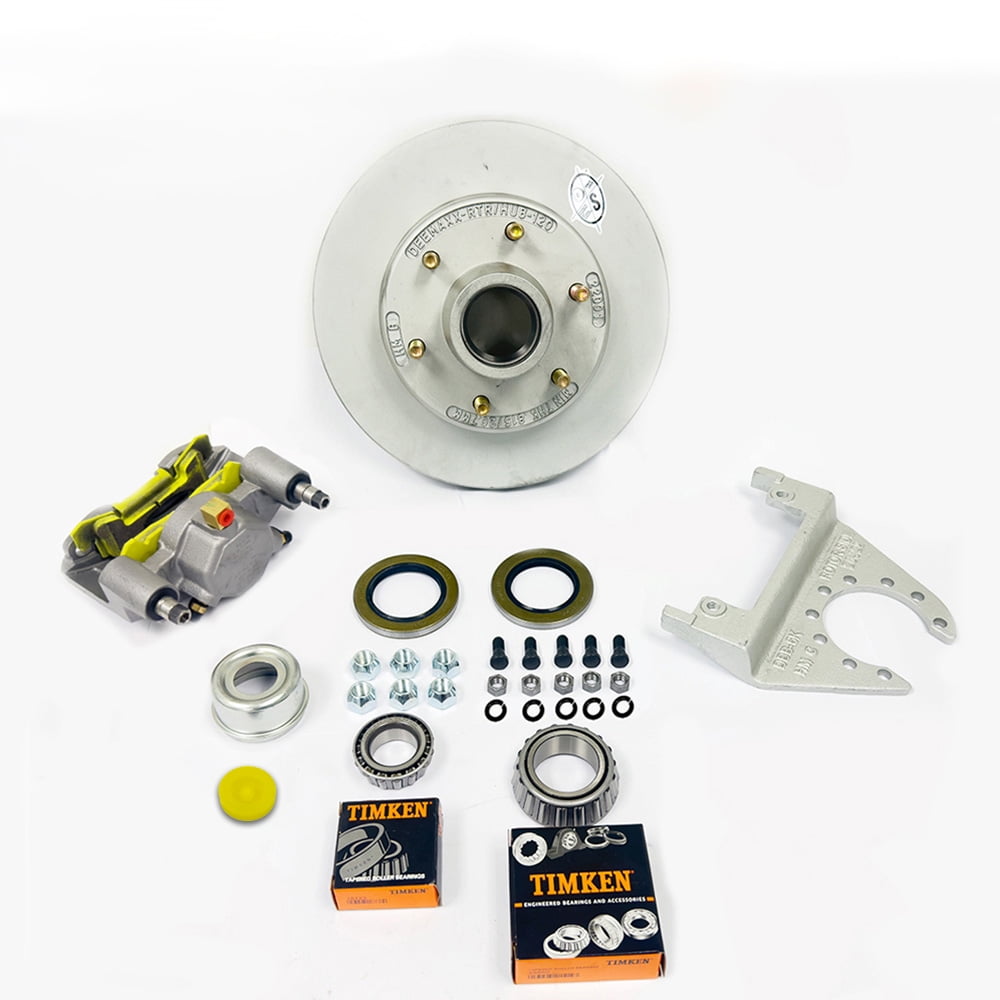 Southwest Wheel Pro 5,200 lbs. Maxx Finish Trailer Axle Disc Brake Kit ...