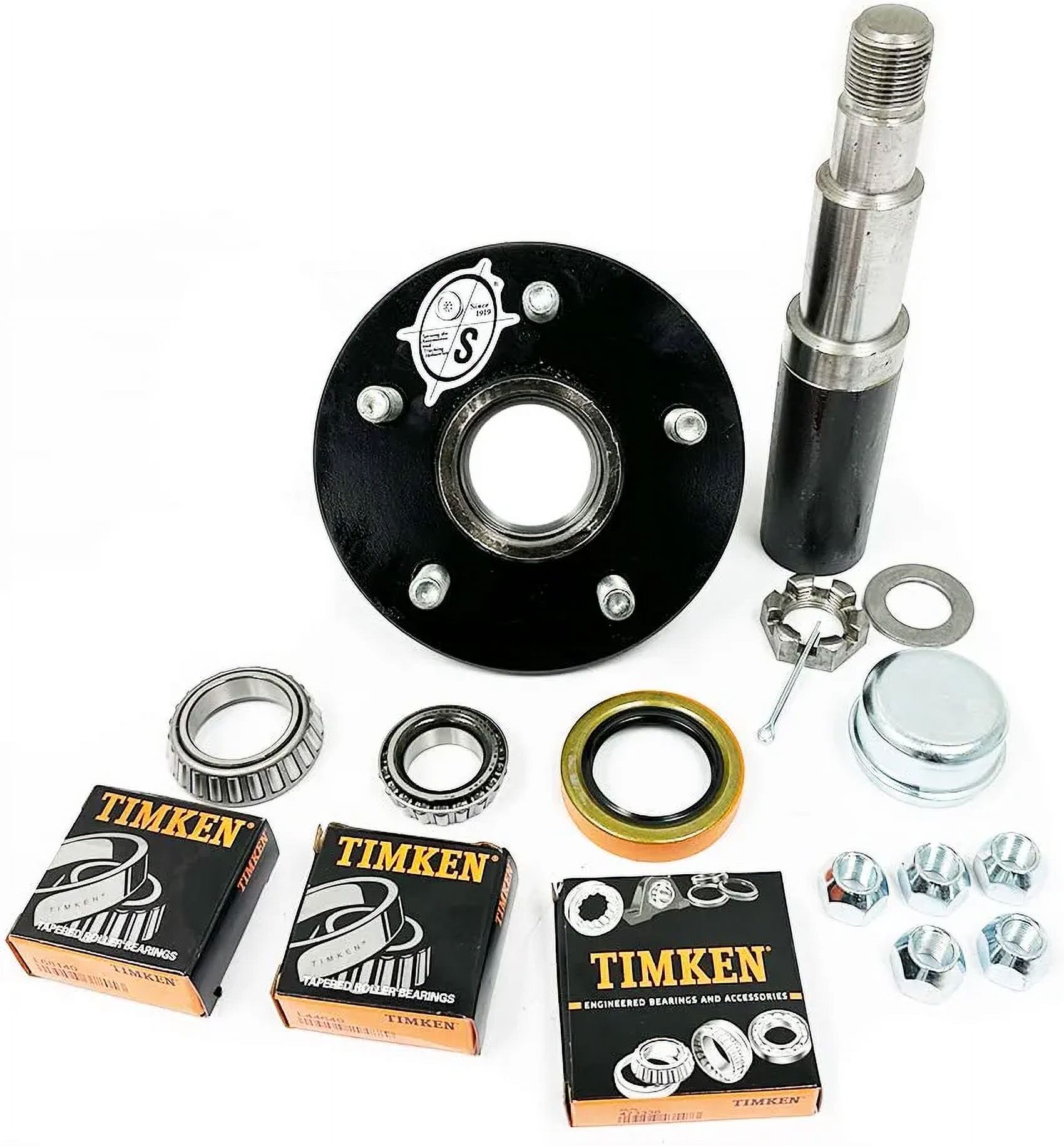 Martin Wheel H-545UHI-B High Speed 5-Lug 1-3/8" x 1-1/16" Bearing RV ...