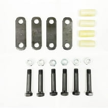 KOJEM Trailer Shackle Kit for Double Eye Springs Tandem Axle Suspension ...