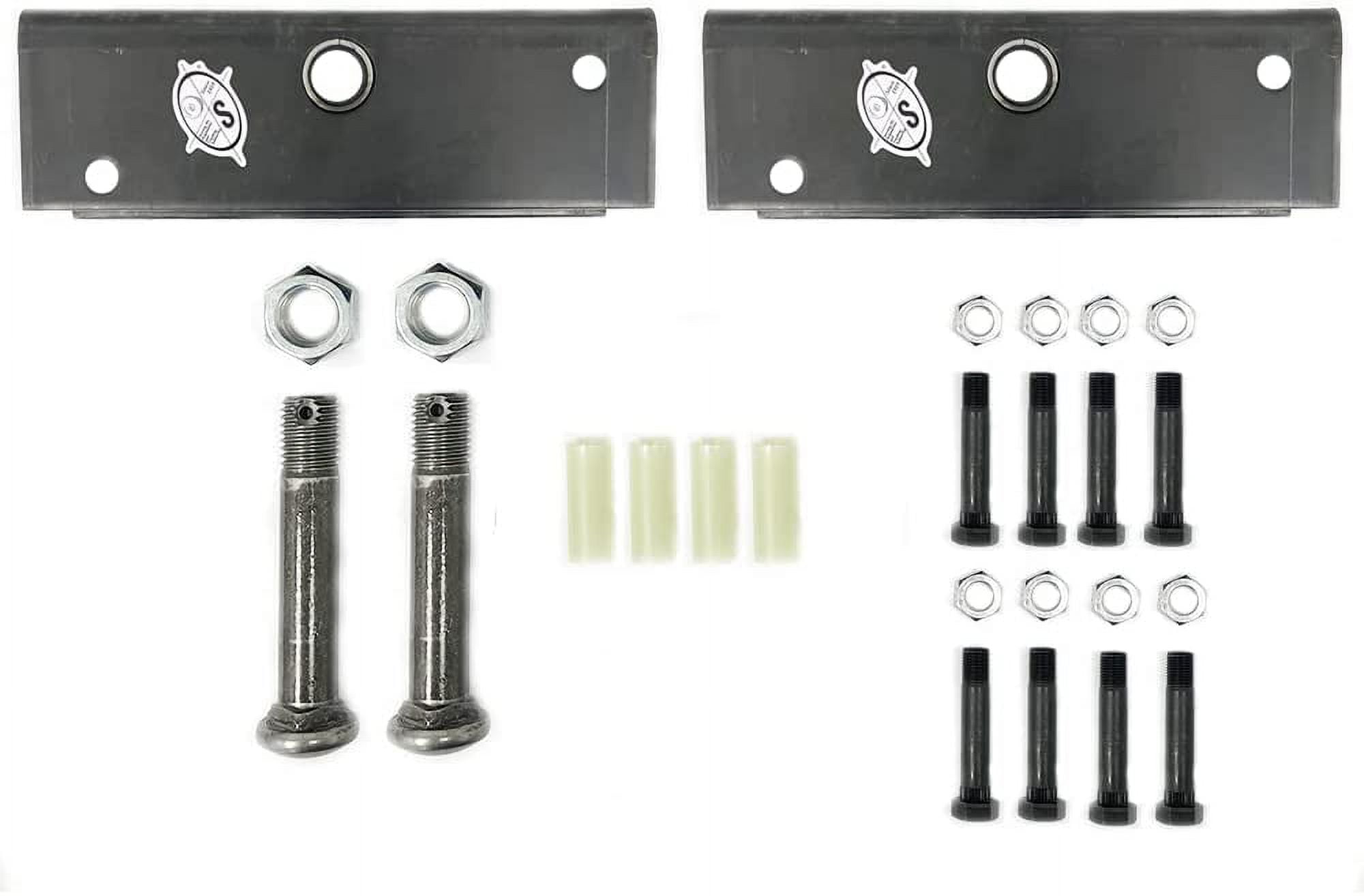 Southwest Wheel Tandem Trailer Axle Shackle Kit for 2" Slipper Springs ...