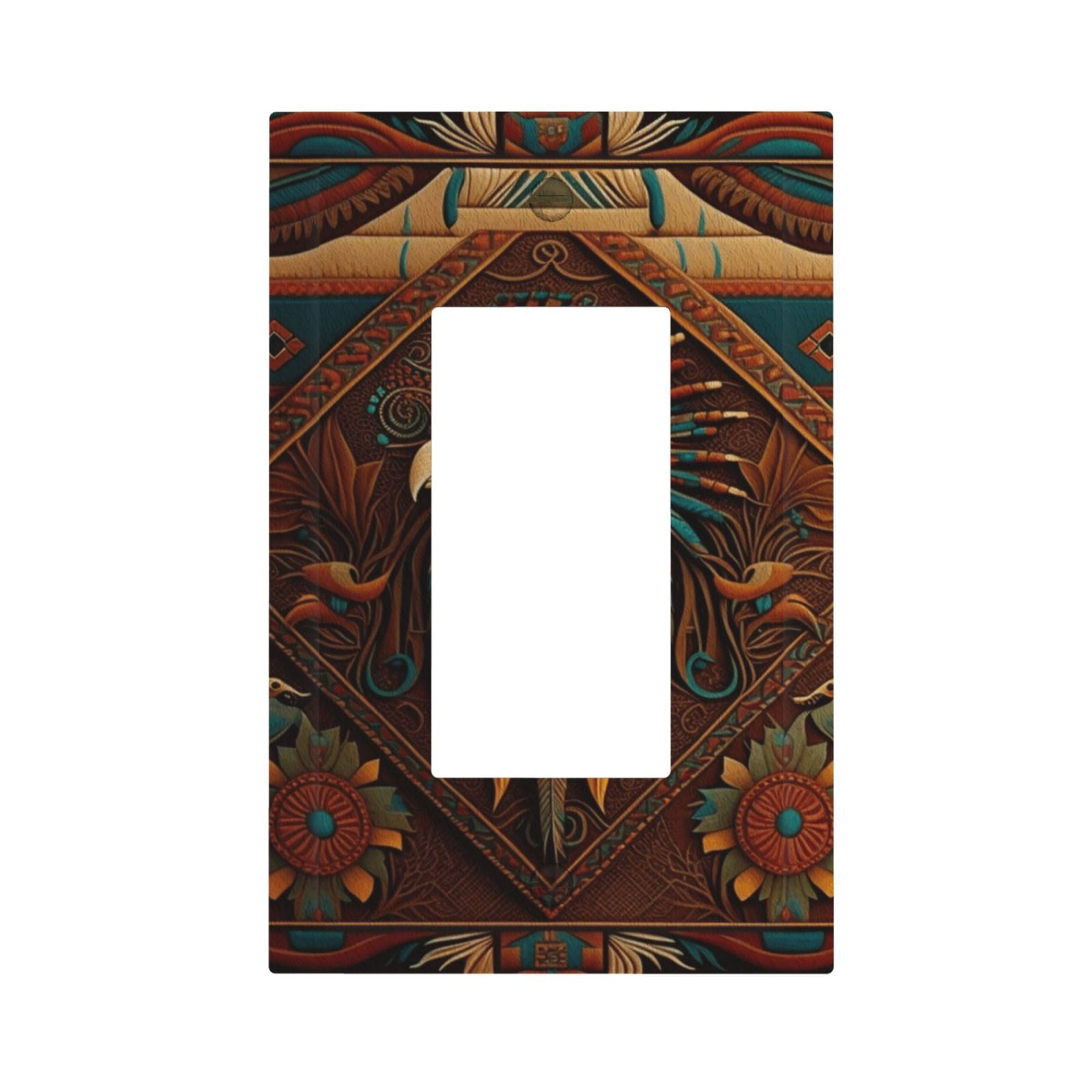 Southwestern Ethnic Art Native Light Switch Cover Decorator Single Gang ...