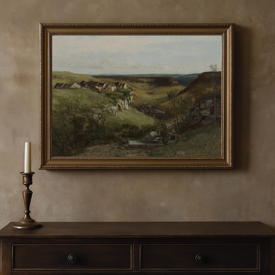 Southwestern Landscape Poster Rustic Farmhouse Nature Art Home Decor ...