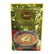 (4 pack) Mexicali Rose Instant Green Chili Refried Beans, Mild Spice ...