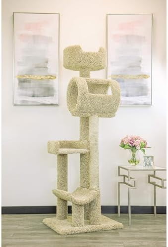 Southwestern Sanctuary Multi-Level Climbing Tower , Solid Wood and ...