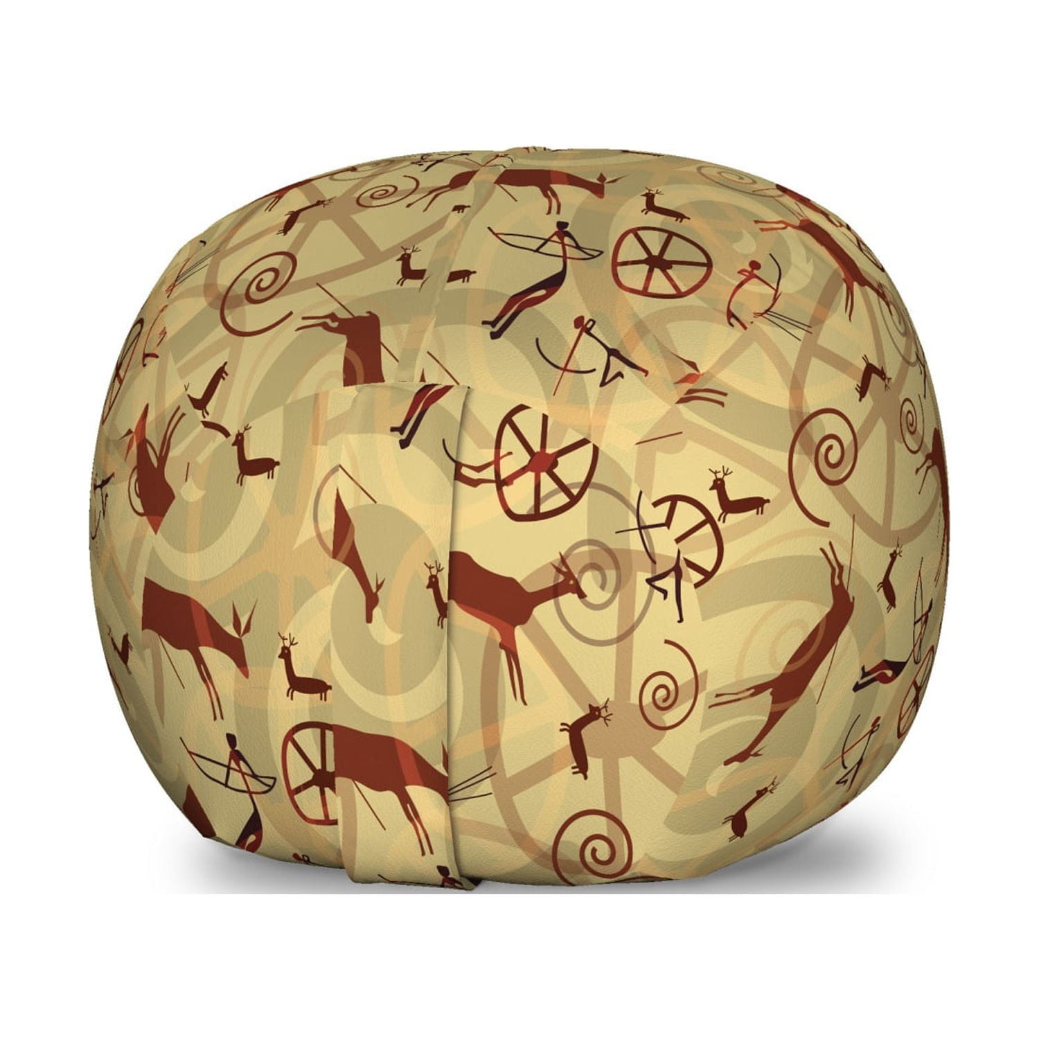 Southwestern Storage Toy Bag Chair, Native Pattern Inspired by Caveman ...