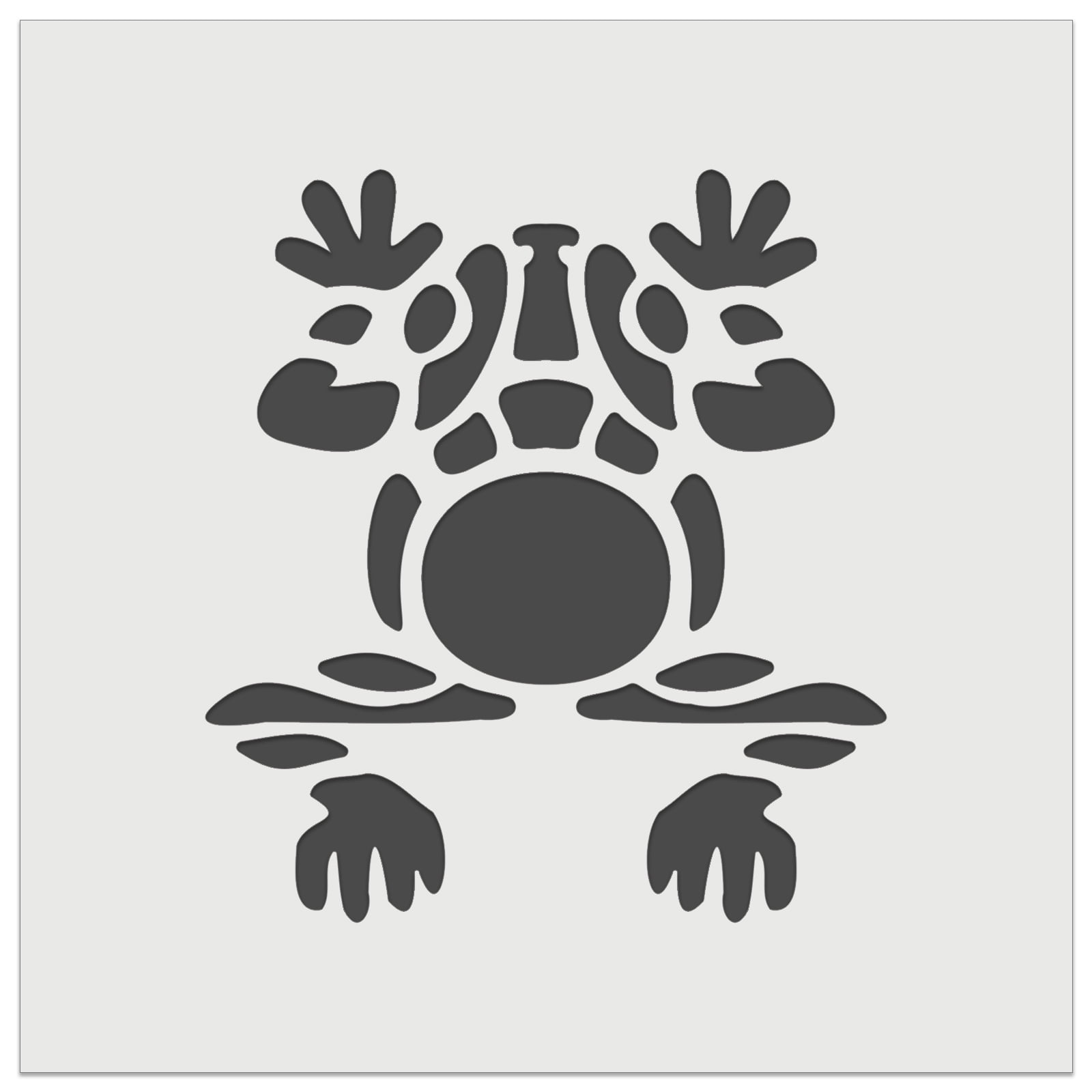 Southwestern Style Tribal Frog Toad DIY Cookie Wall Craft Stencil - 7.0 ...