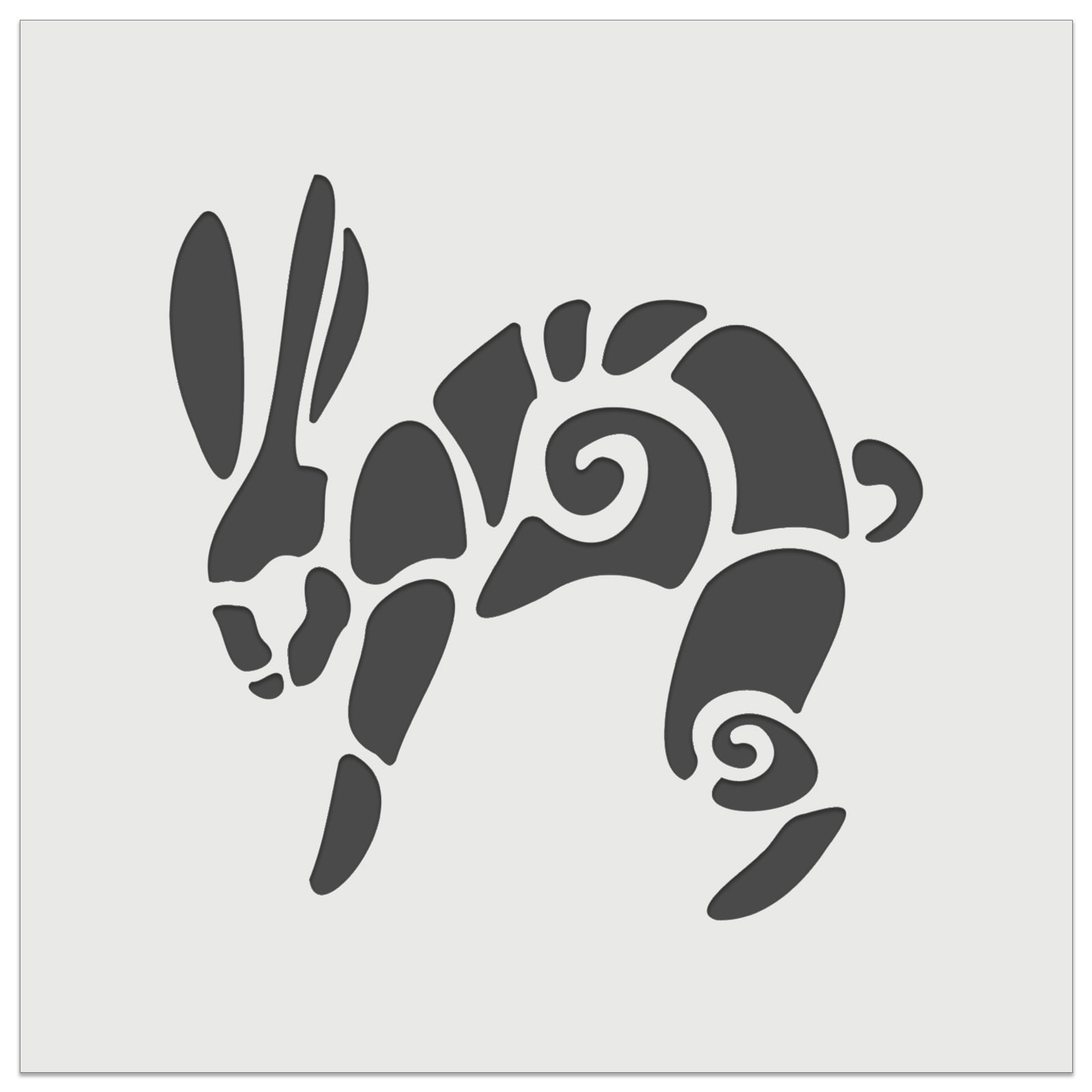 Southwestern Style Tribal Jackrabbit Hare Bunny DIY Cookie Wall Craft ...