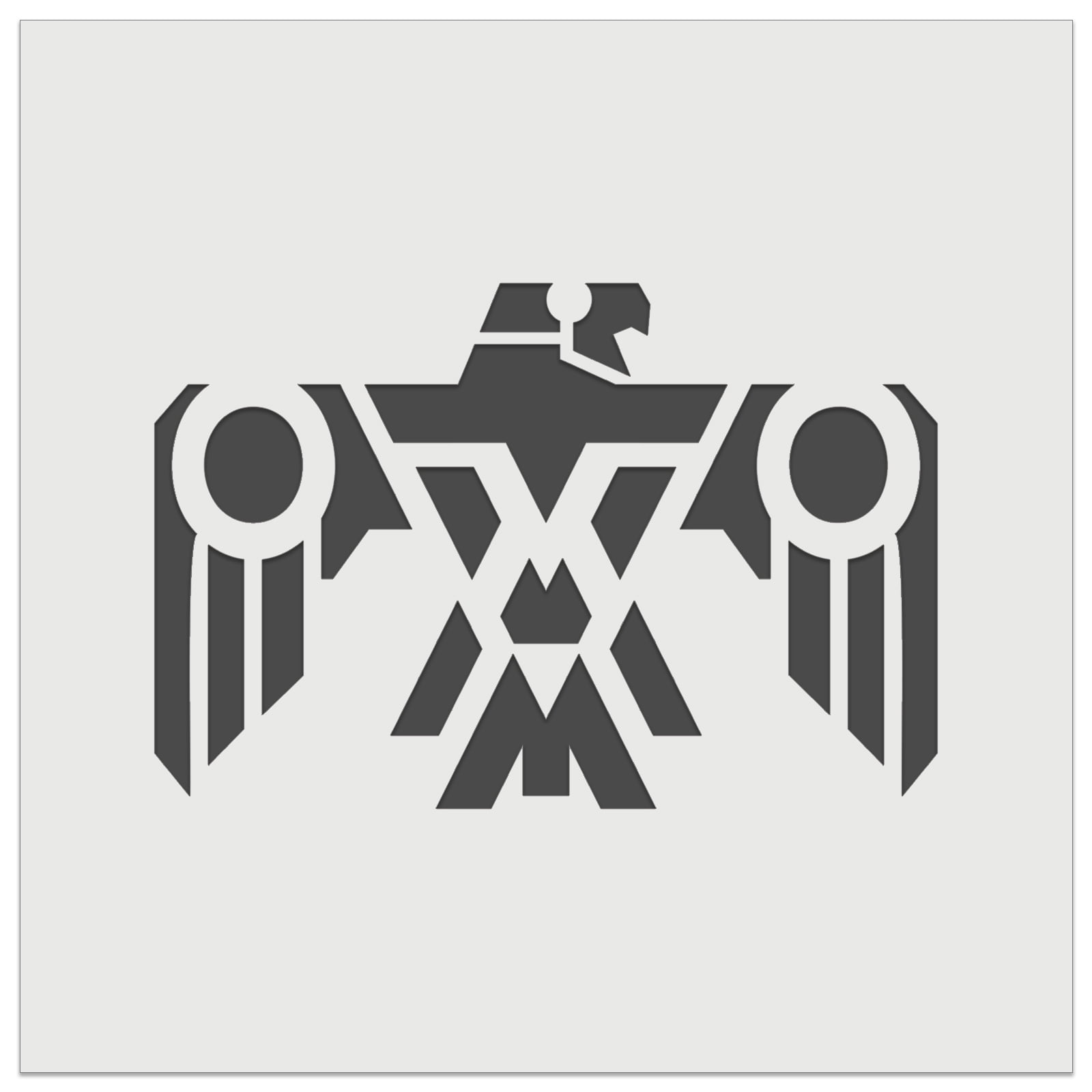 Southwestern Style Tribal Thunderbird Eagle Hawk DIY Cookie Wall Craft ...