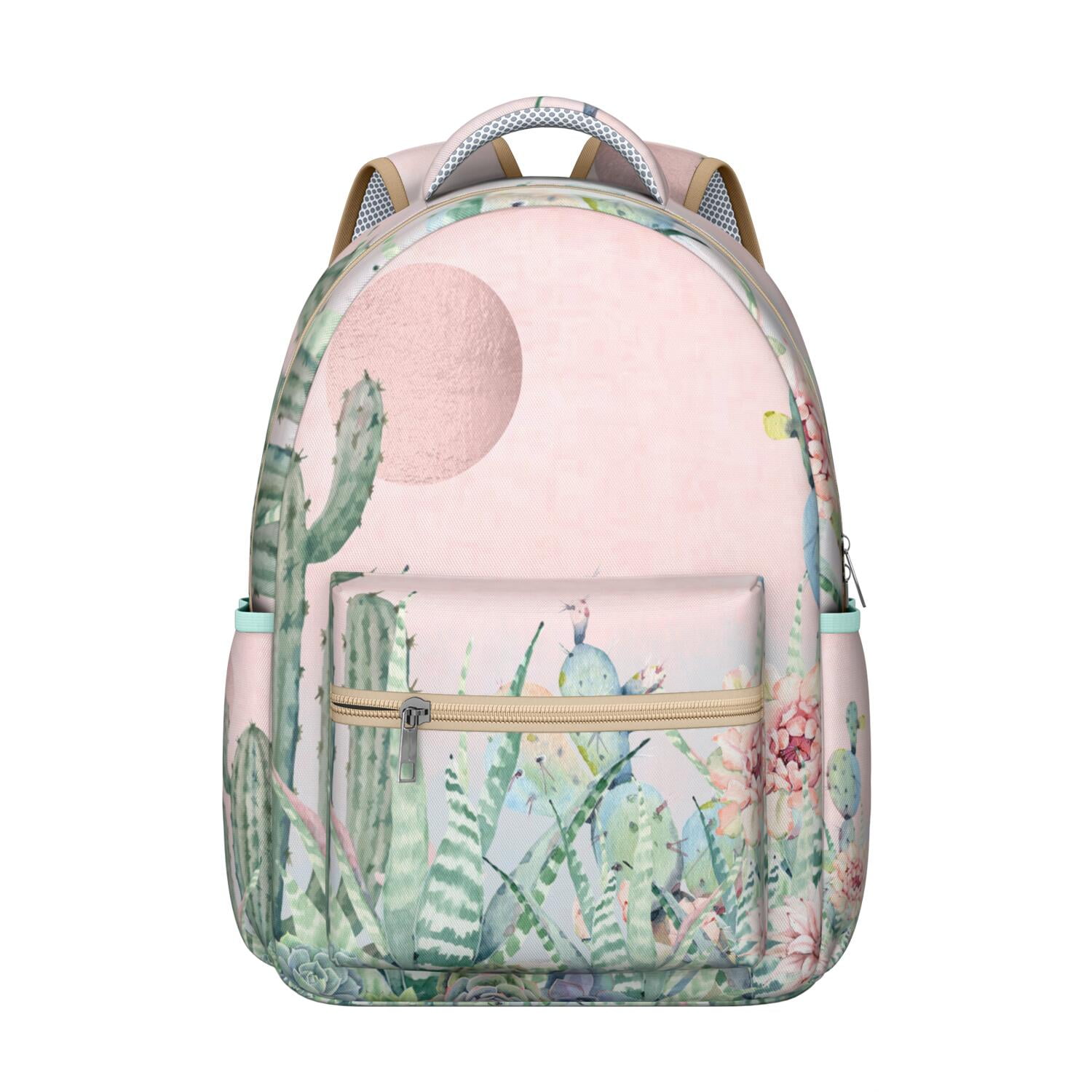Southwestern Succulent Backpack Boho Cactus and Desert Style Watercolor ...