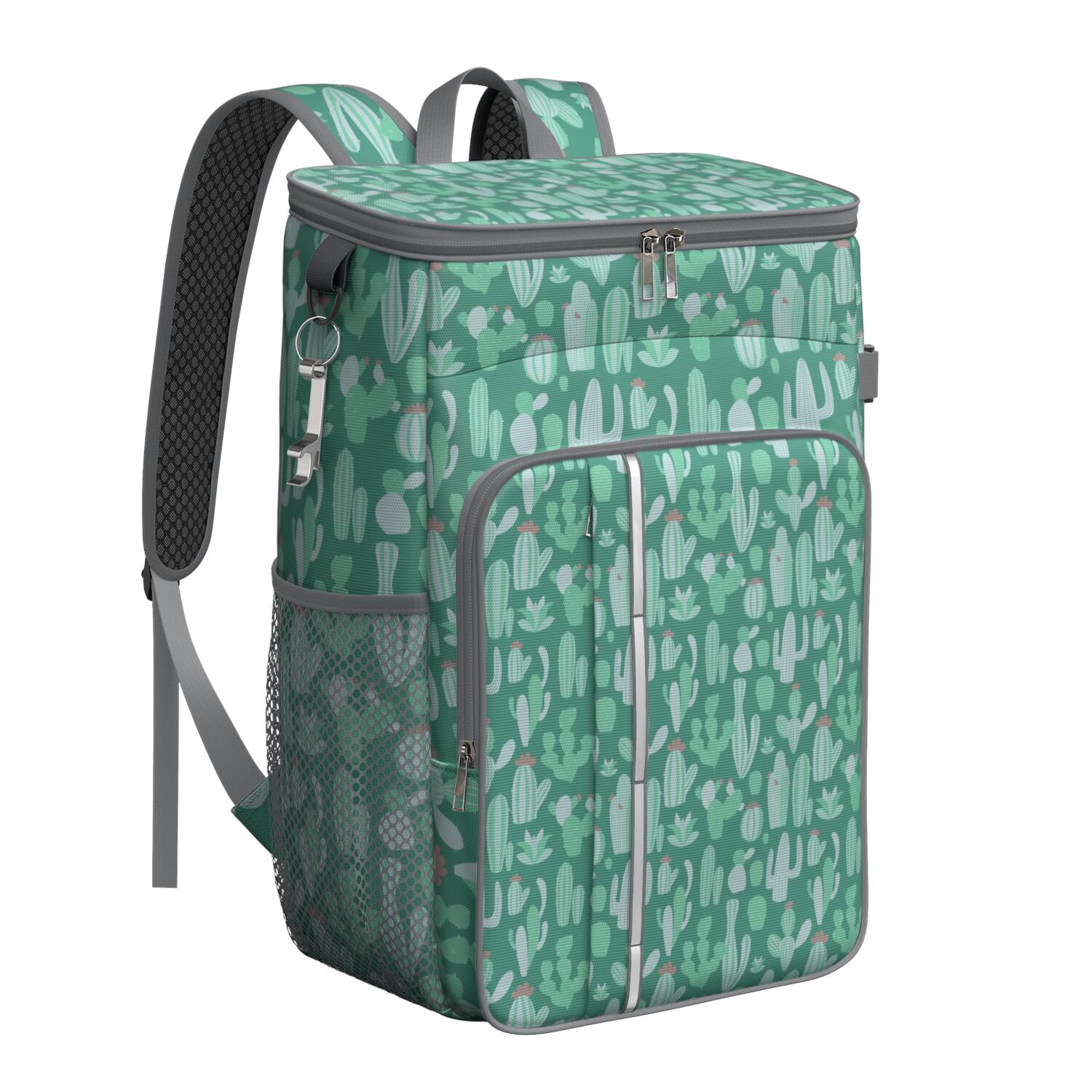 Southwestern Succulent Cooler Backpack - 20L Insulated Soft Cooler Bag ...