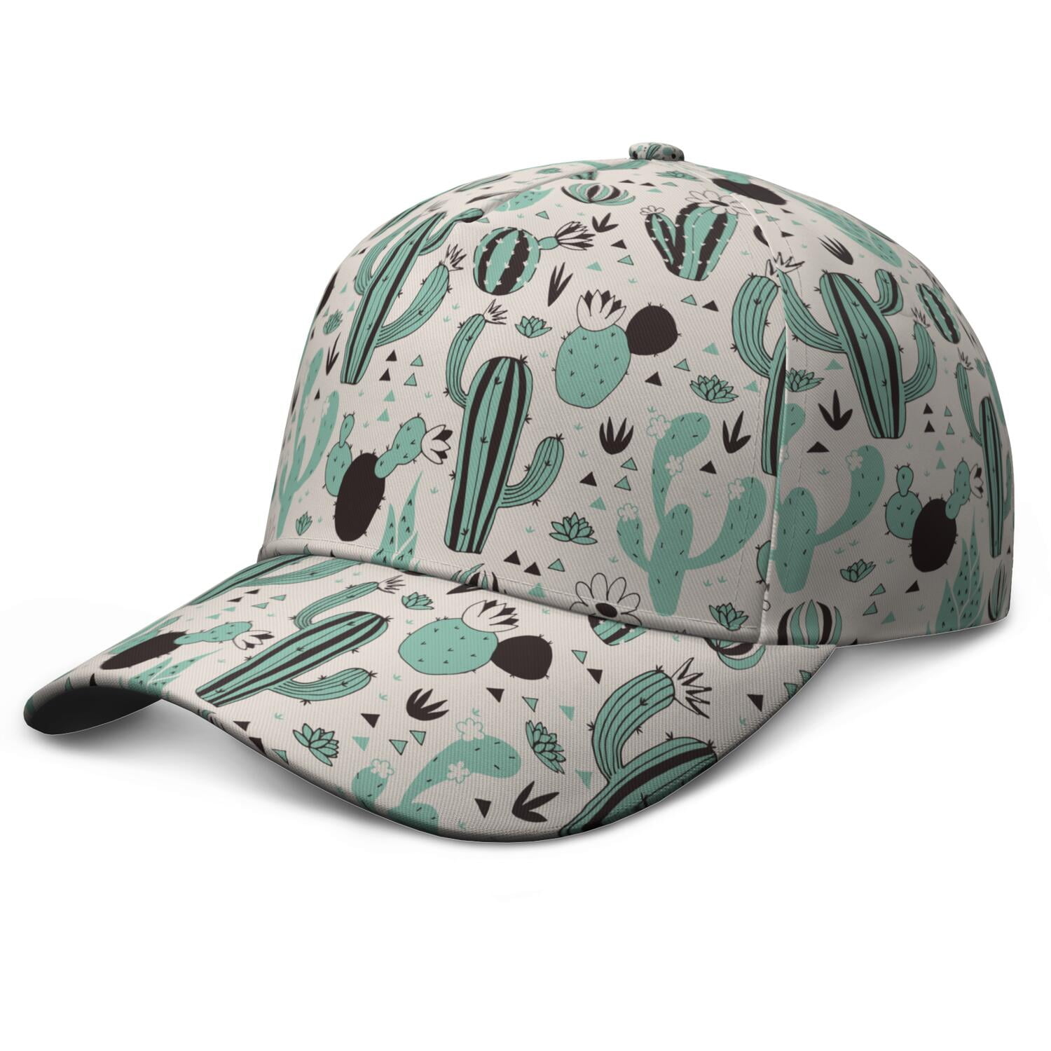 Southwestern Succulent Dad Hat, Washed Unstructured Baseball Cap with ...