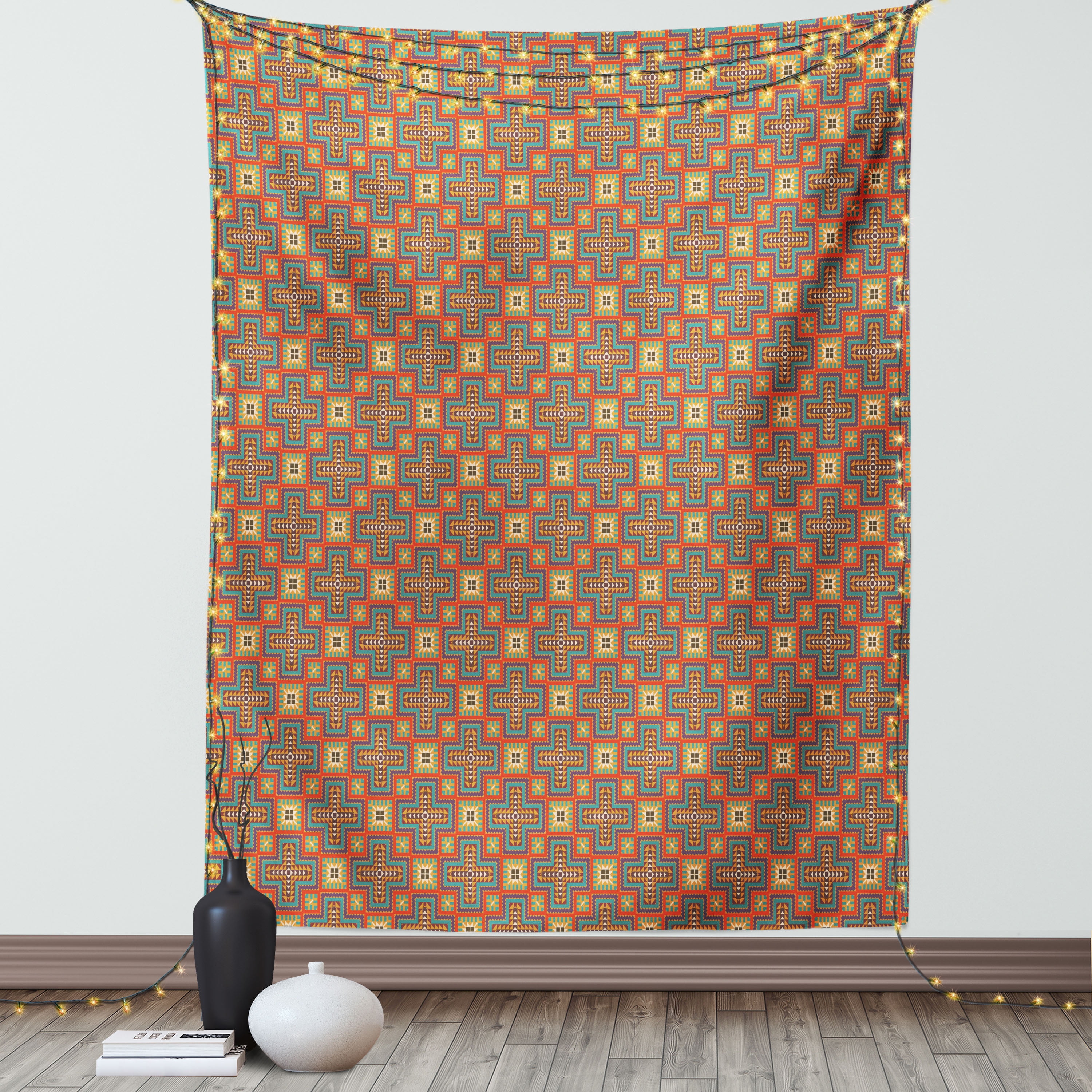 Southwestern Tapestry, Art Pattern from Indigenous Mayan Culture with ...