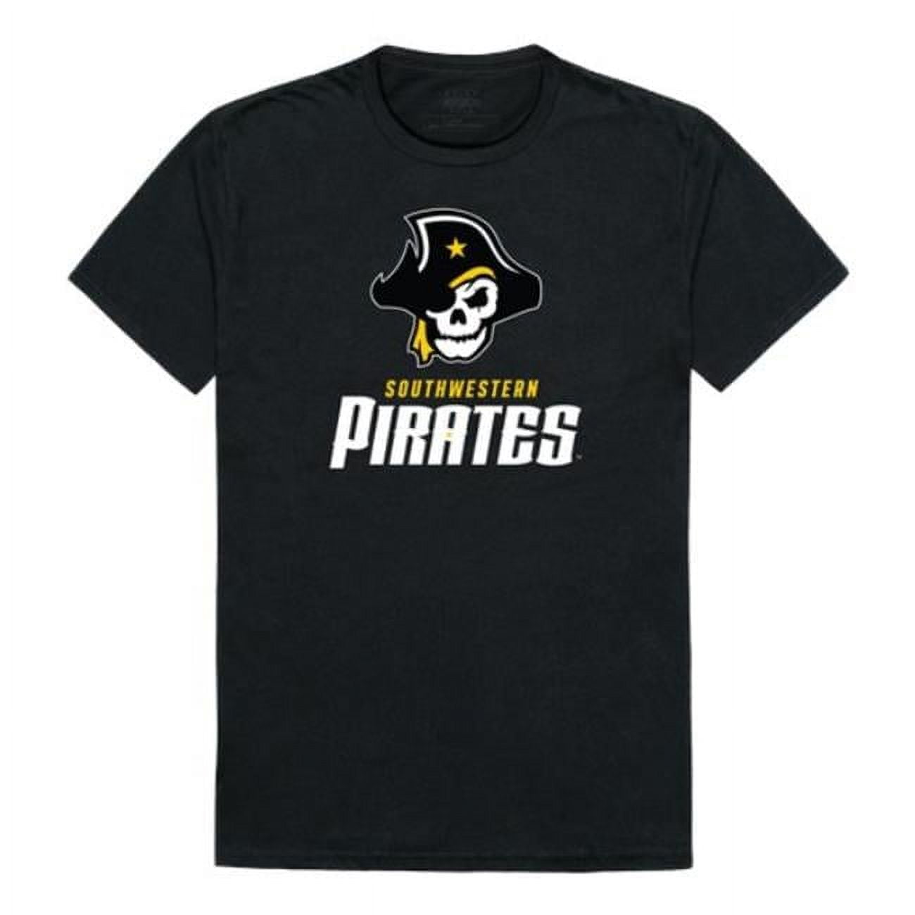 Southwestern University Pirates The Freshmen T-Shirt, Black - Large ...