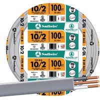 Southwire 100 Ft. 10 AWG 2-Conductor UFW/G Electrical Wire 13056728 ...