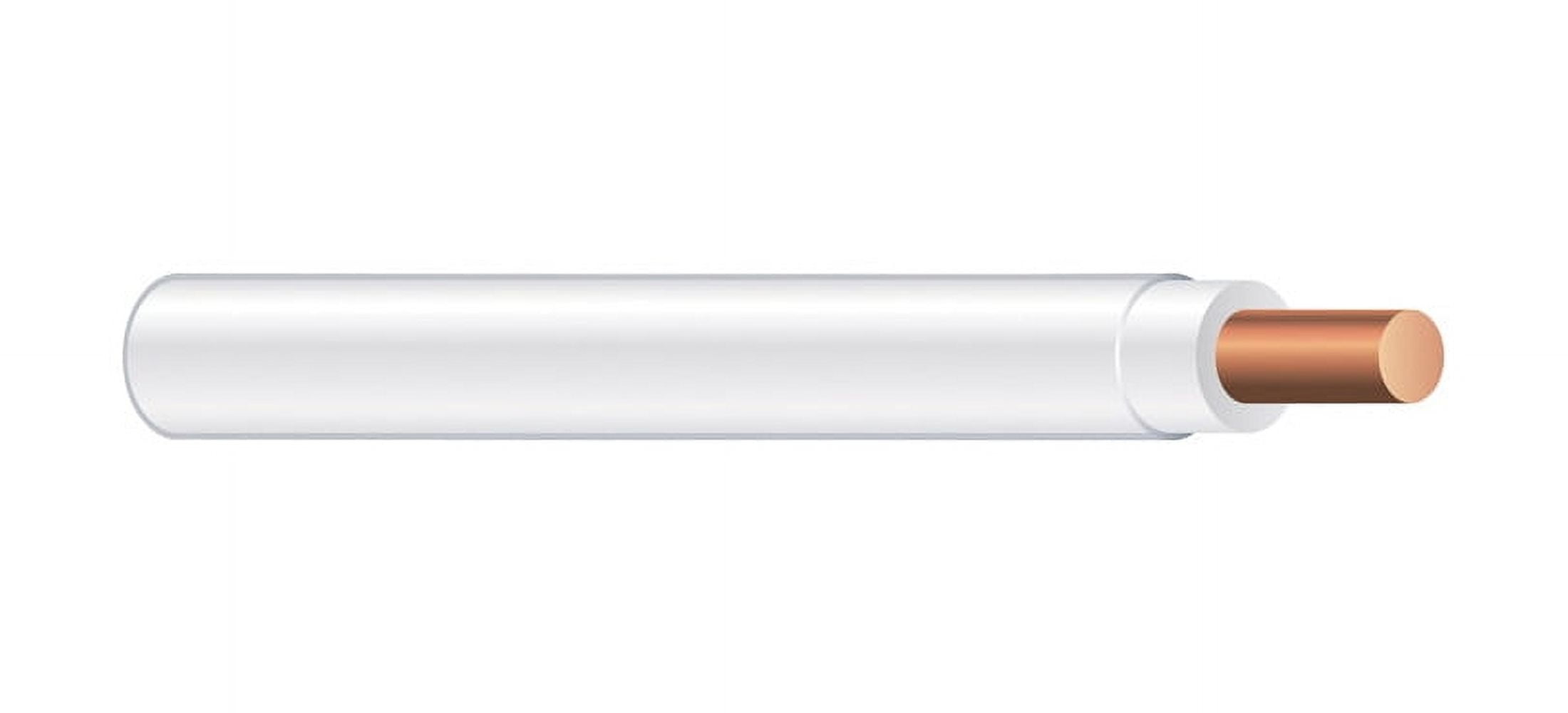Southwire 11588184 100' 12 Gauge White THHN® Solid Wire - Walmart.com
