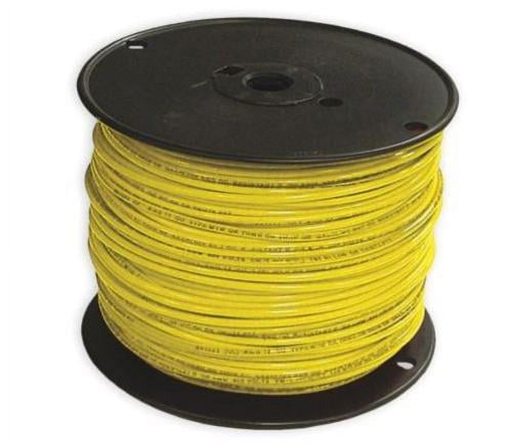 Southwire 12YEL-STRX500 Thhn Stranded Single Wire, 12 Gauge, Yellow ...