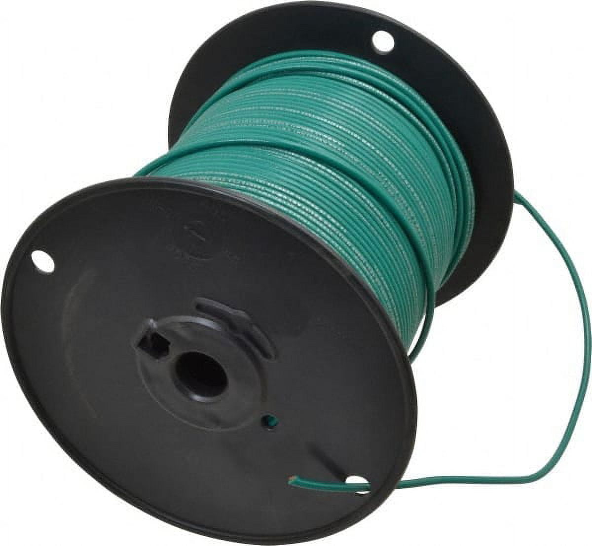 Southwire 14 AWG, 41 Strand, Green Machine Tool Wire PVC, Acid ...