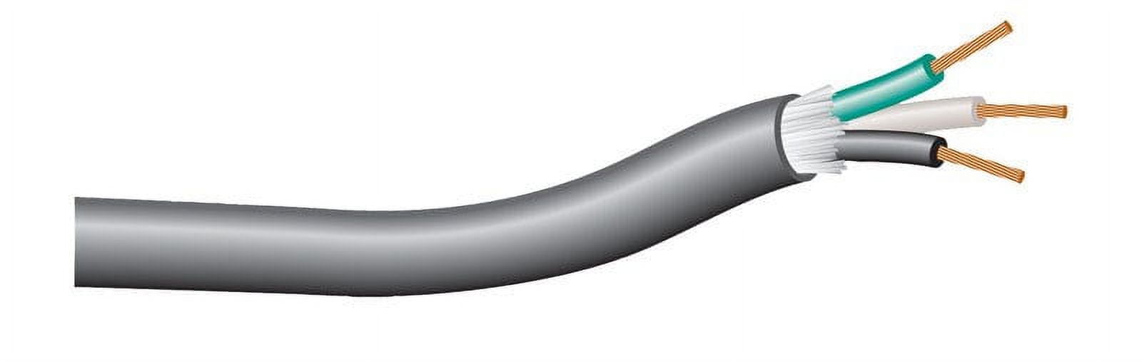 Southwire Service Cord Round Rubber 18/3 Sjow 10 Amp 300 V 250 ' Black ...