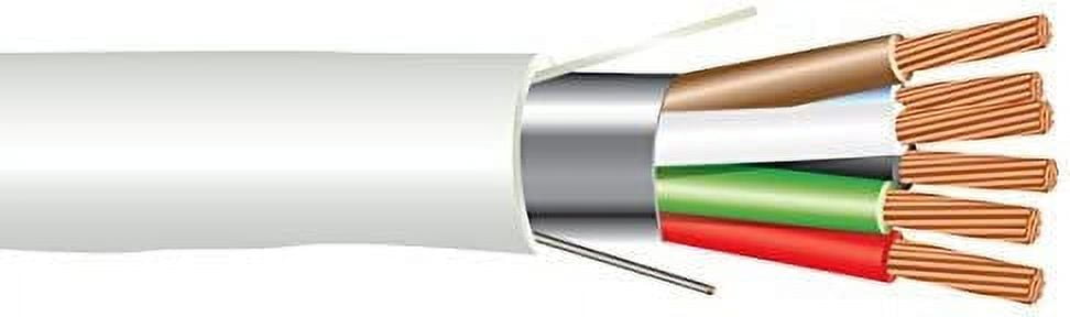 Southwire 18/6 Shielded Plenum Rated Wire - 18 Gauge 6 Conductor - 100 ...