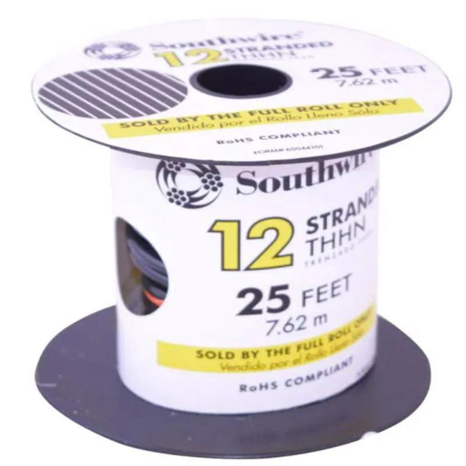 Southwire 25 ft. 12 Stranded THHN Building Wire - Walmart.com
