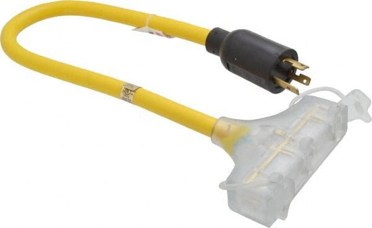 Southwire 3 Conductors, 125 VAC, 15 Amp, 12 AWG, Twist-To-Lock Power ...