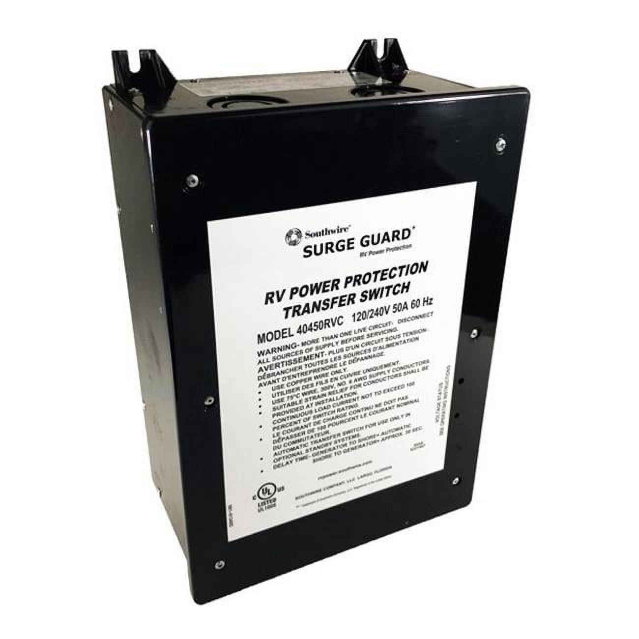 Southwire 40450RVC3 50A Hardwire Automatic Transfer Switch - Walmart.com