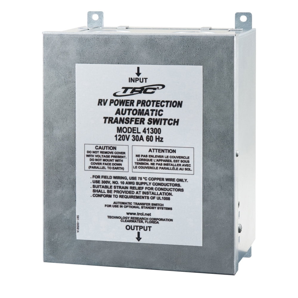 Southwire 41300 Hardwire Automatic Transfer Switch - 30 Amp, 120V, 60 ...