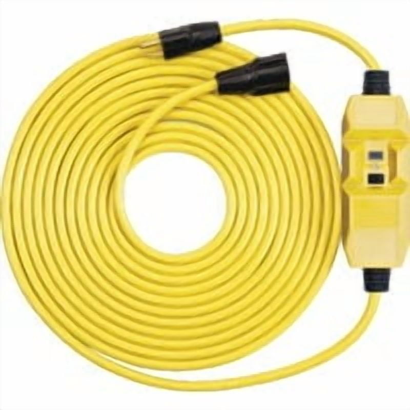 Southwire 50 Ft. 14/3 Heavy-Duty GFCI In-Line Extension Cord 26020050-1 ...