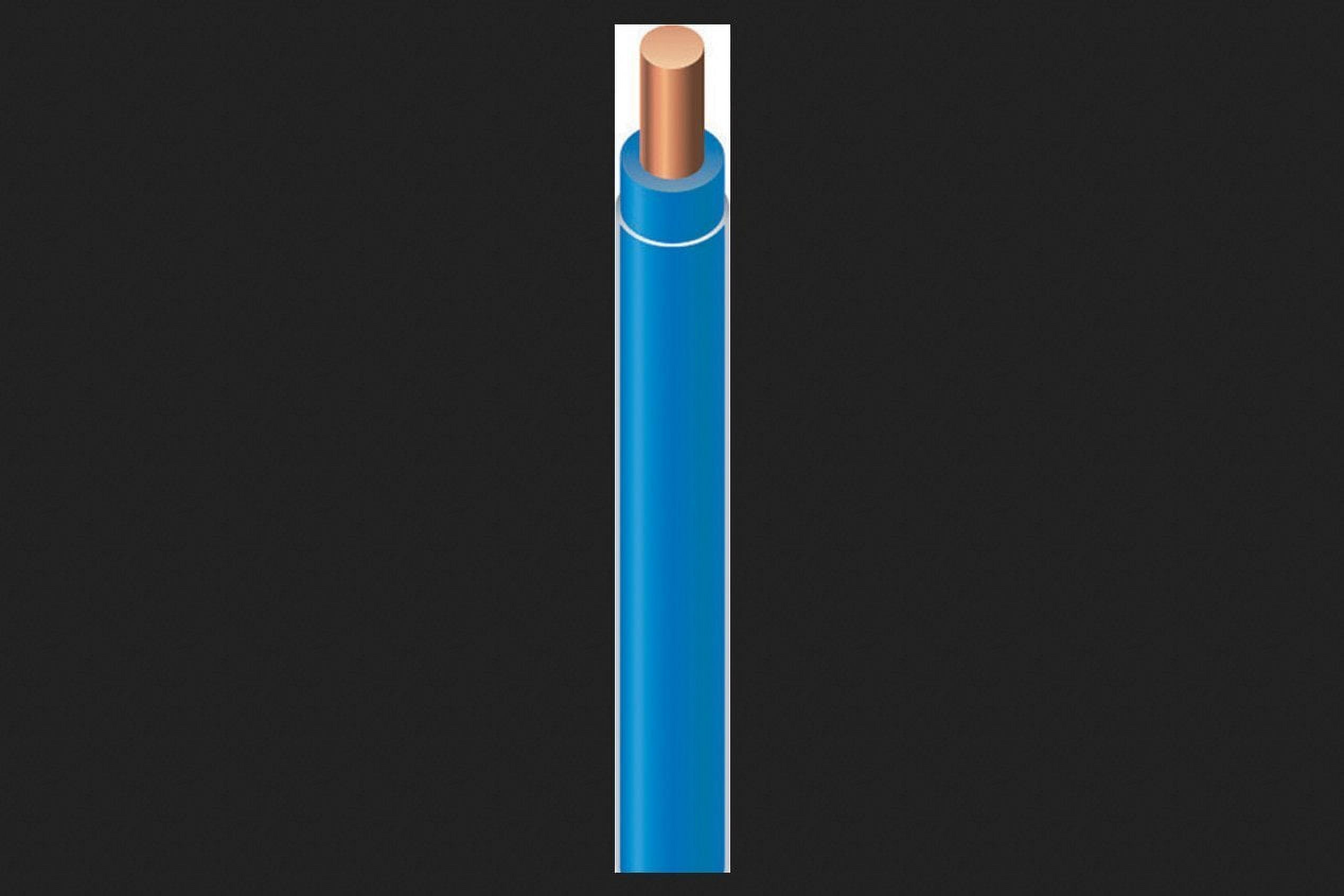 Southwire 500 ft. 14/1 THHN Solid Wire Blue - Walmart.com