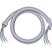Southwire 6 Ft. x 3/4 In. Flexible Non-Metallic Pre-Wired Whip 55189307 ...