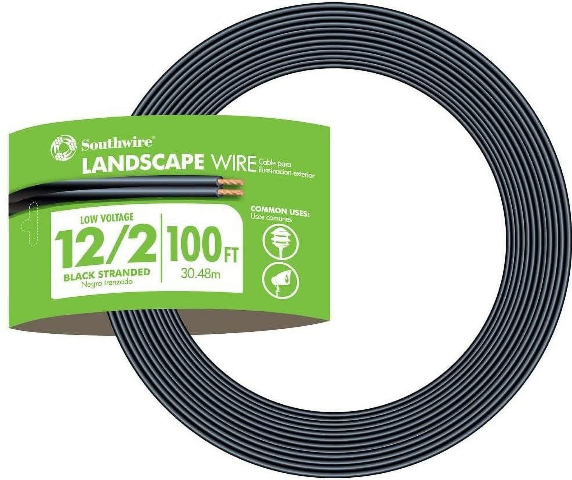 Southwire 55213443 100-Feet 12-Gauge 2 Conductor 12/2 Low-Voltage ...