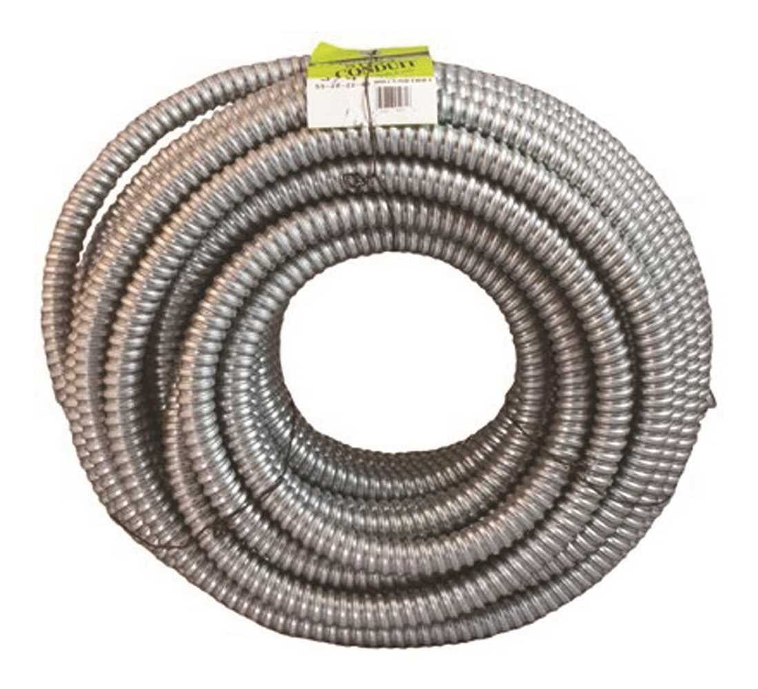 Southwire 55282201 3/4 in. x 100 ft. Dataflex Flexible Metal Conduit ...