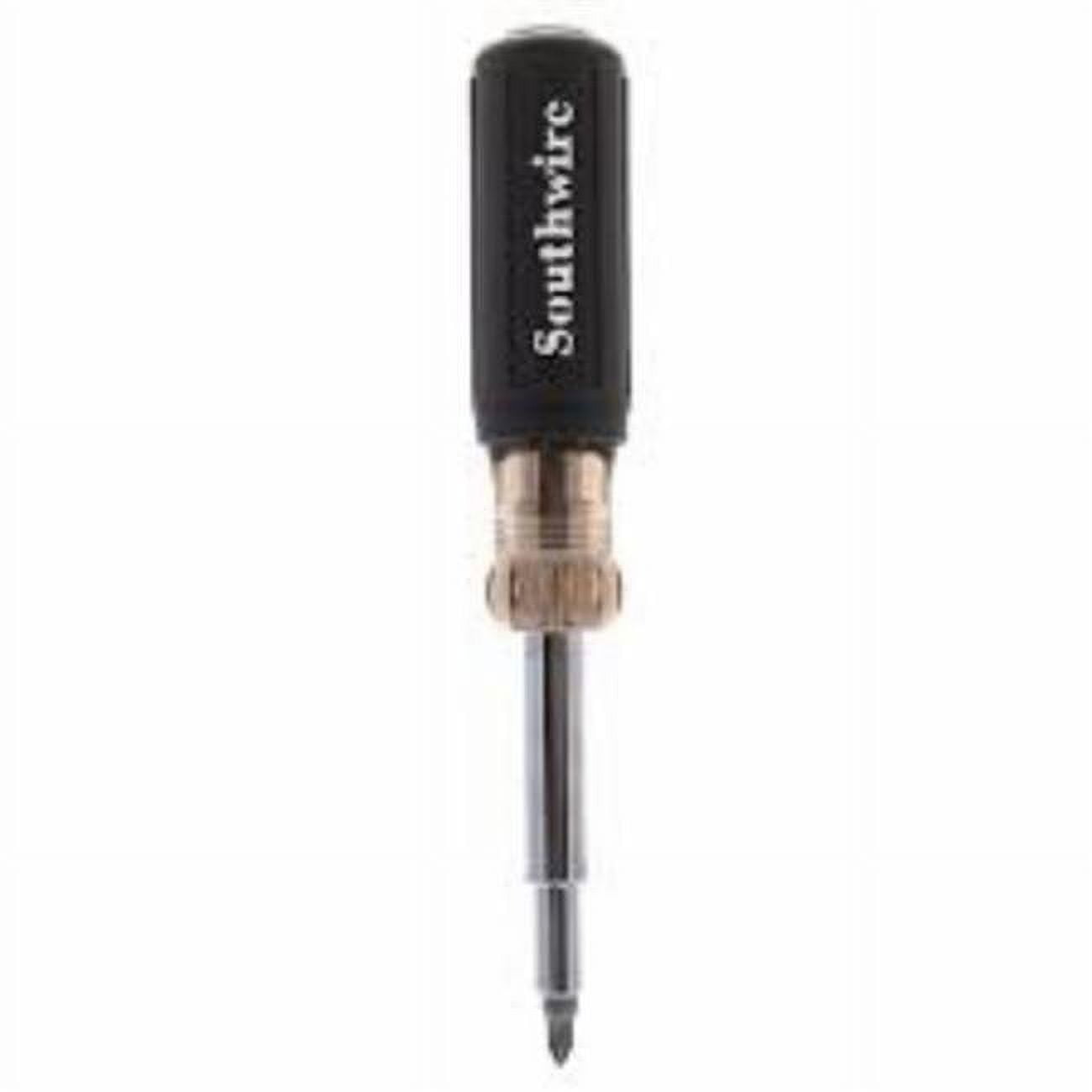 Southwire 12-In-1 Multi Bit Screwdriver, Model SD12N1 with Cushion Grip ...