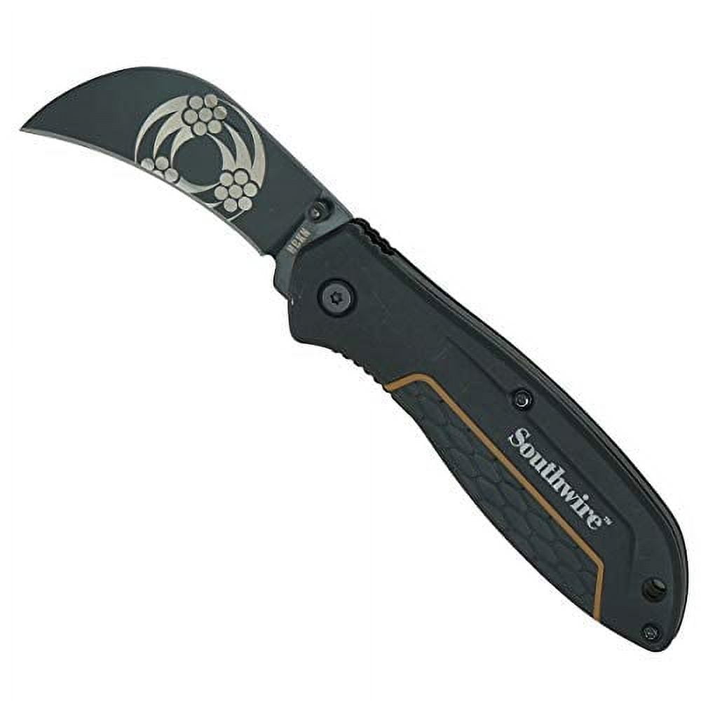 Southwire - 65029440 Tools & Equipment HBKN Hawk Bill Pocket Knife, 2.6 ...